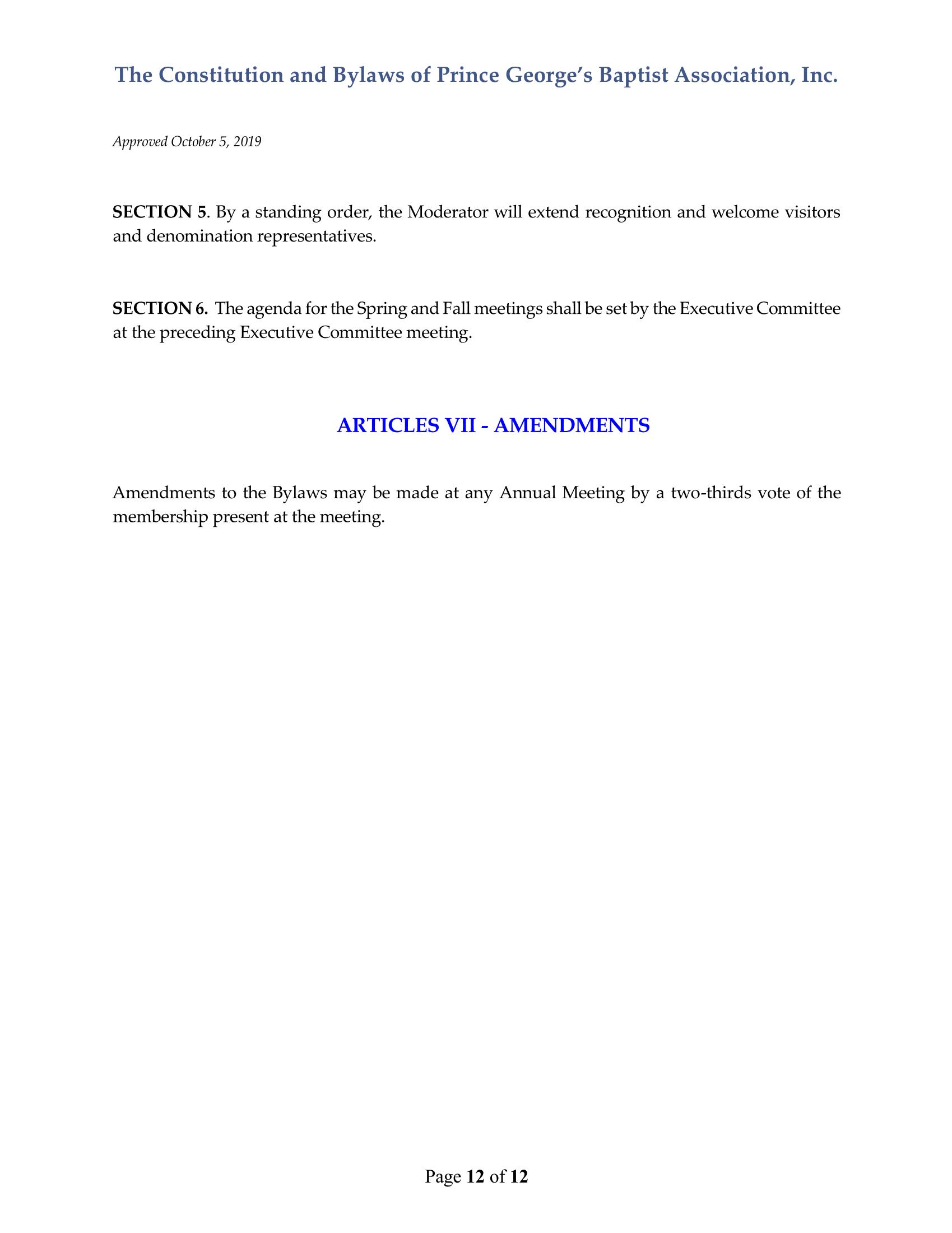 Constitution & Bylaws – PGBA